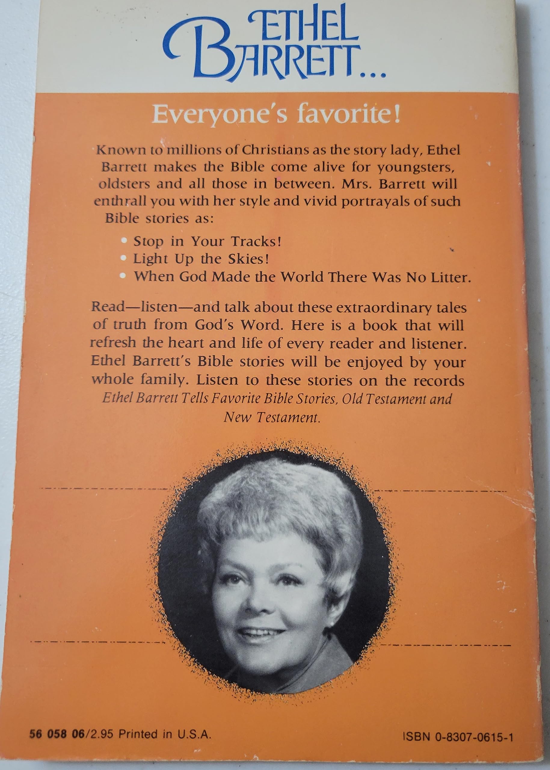 Ethel Barrett Quotes ALICE EMBREE / MEDIA / A New Rag For A New