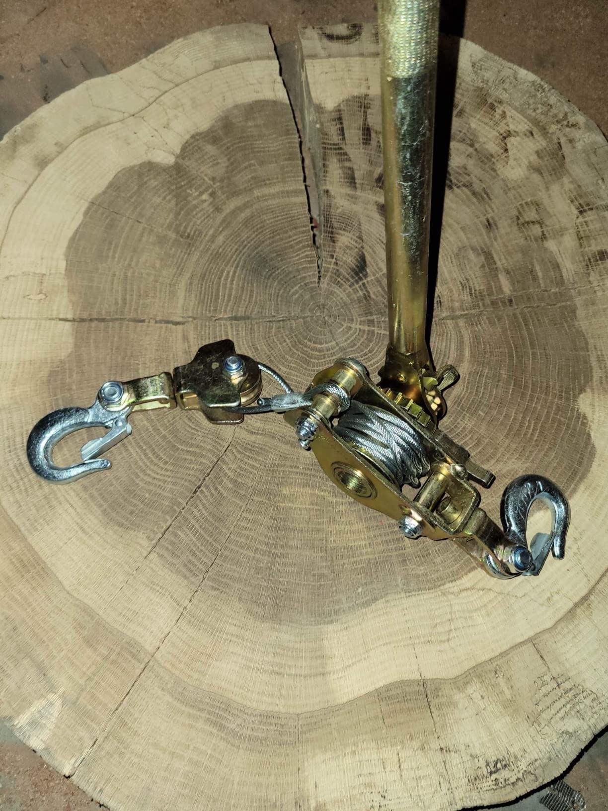 $8/mo - Finance FITHOIST Come Along 2 Ton Cable Winch Puller Heavy Duty ...