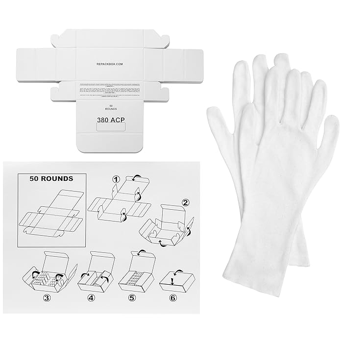 Buy REPACKBOX - 100 Box Bundle - 380 ACP Military Cardboard Ammo Box ...