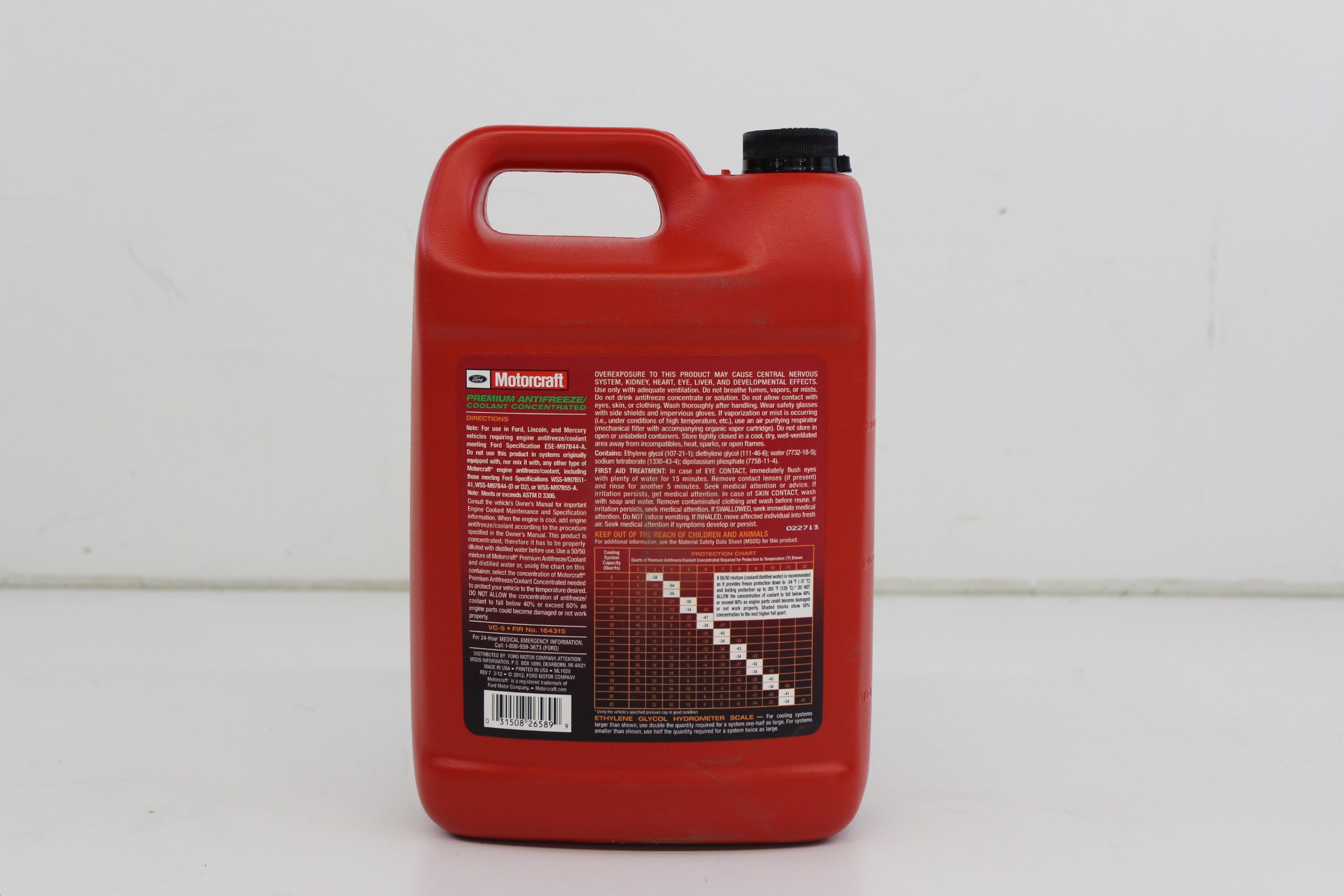 Snapklik.com : Ford Genuine VC-5 Premium Concentrated Antifreeze/Coolant