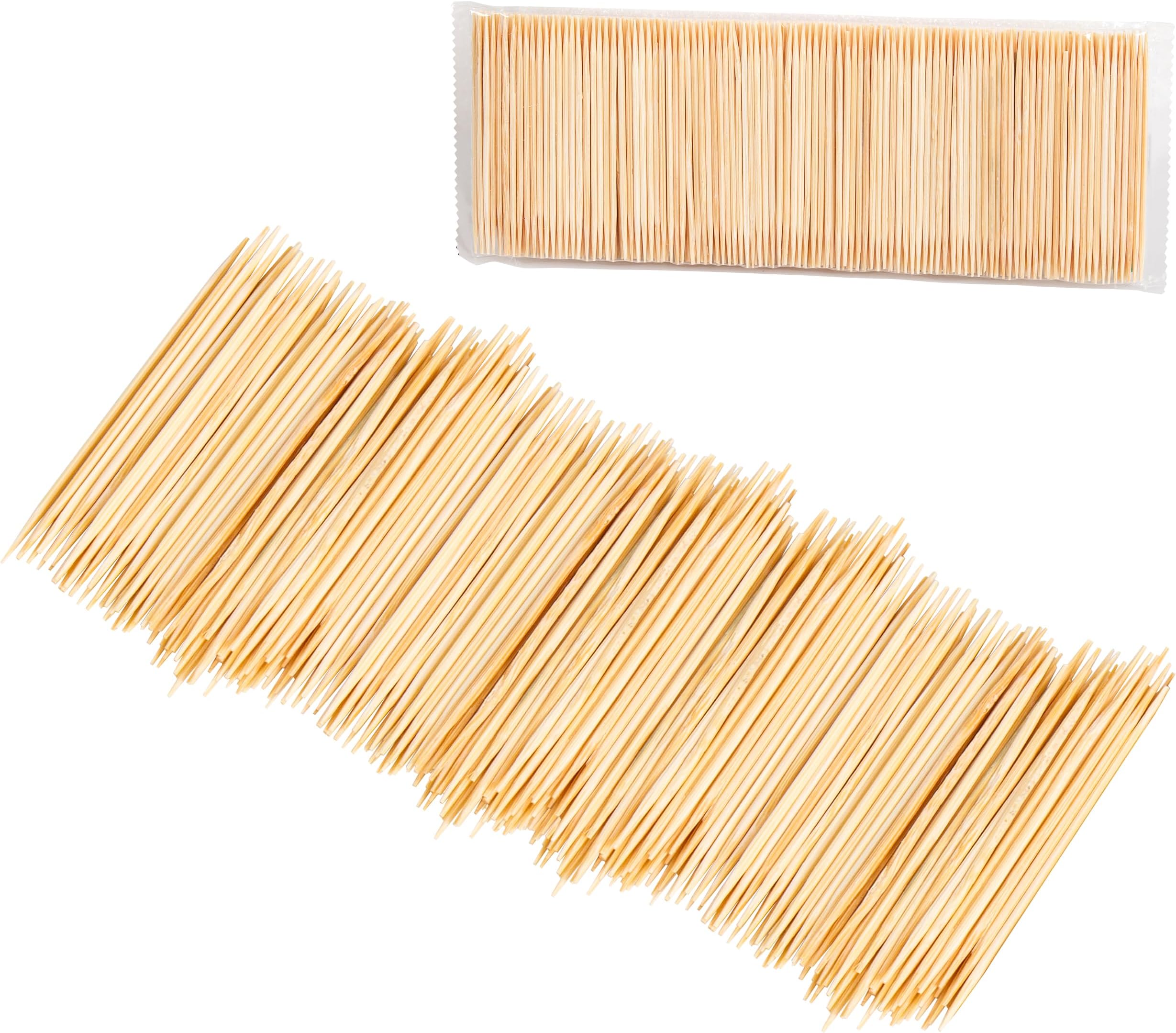 Amazon.com: 500 Count Toothpicks - Wooden Toothpicks Premium Tooth ...