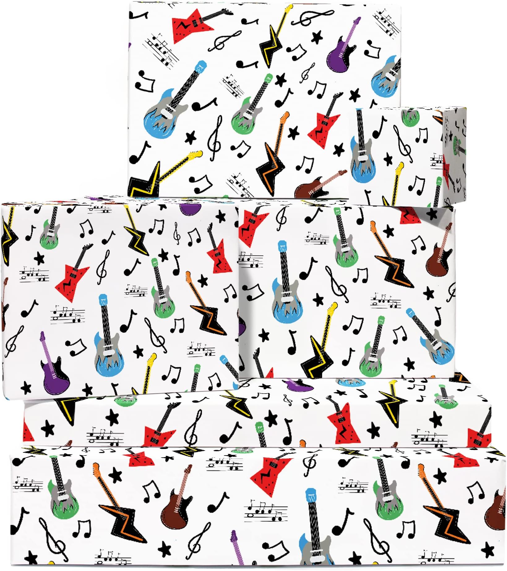 Amazon.com: Music Treasures Co. Drumset Theme Wrapping Paper : Home ...