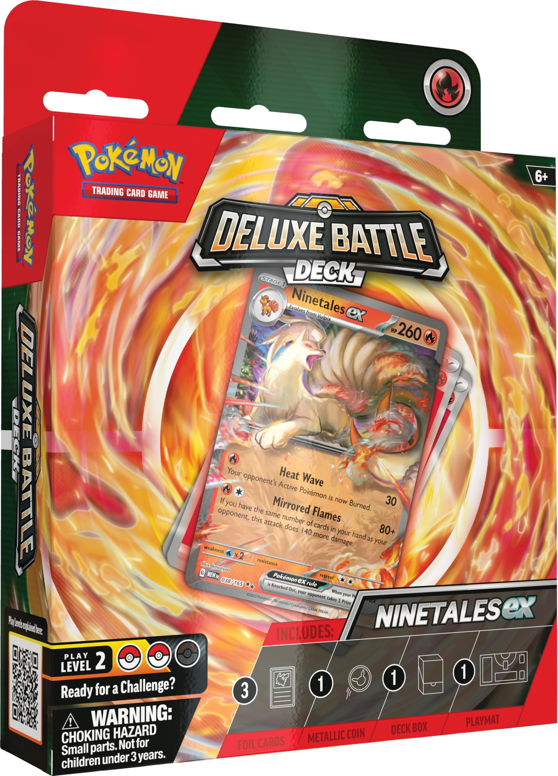 Pokémon TCG: Ninetales ex Deluxe Battle Deck (Ready to Play 60 Card ...