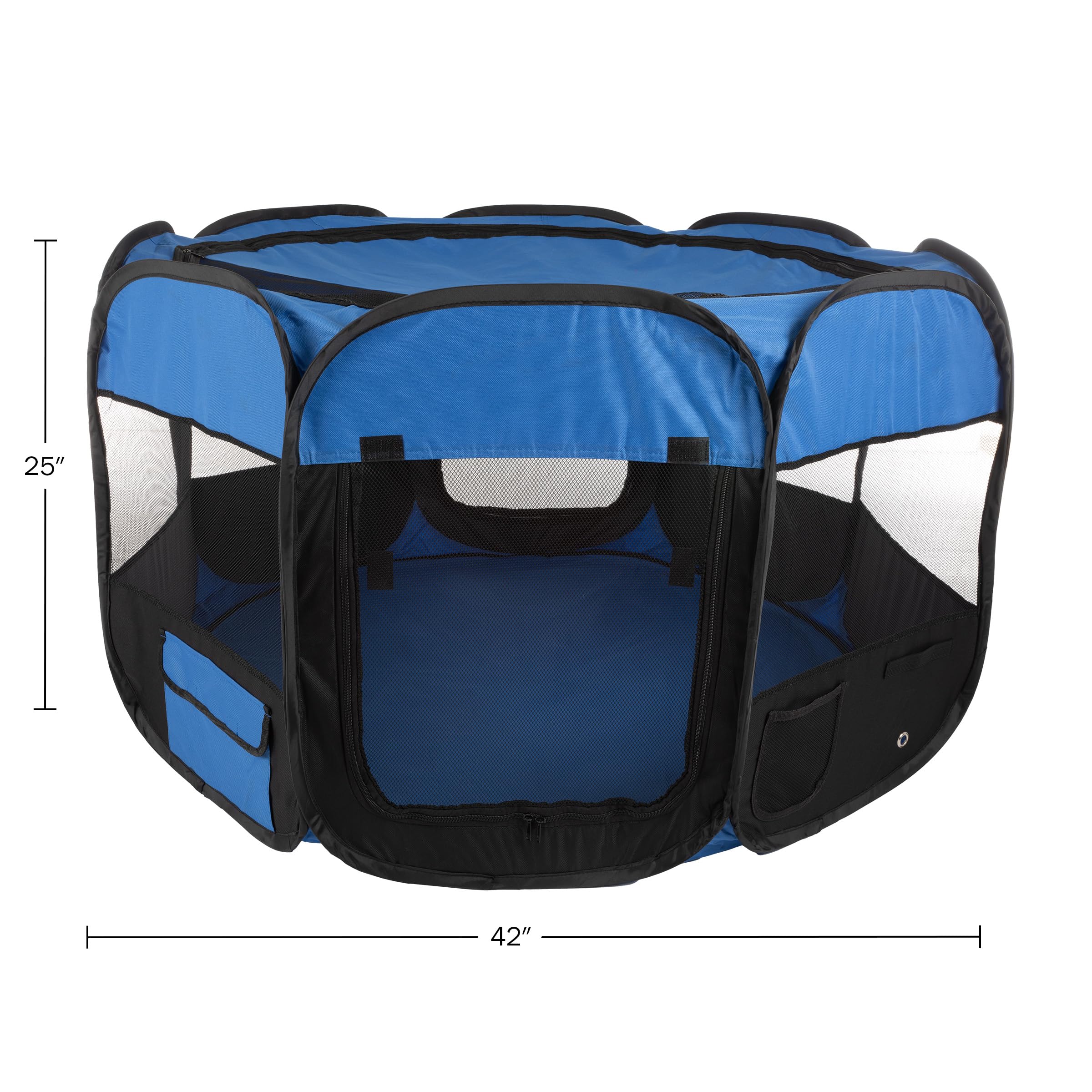 Snapklik.com : Pet Playpen - 42x25 Pop-Up Dog Kennel