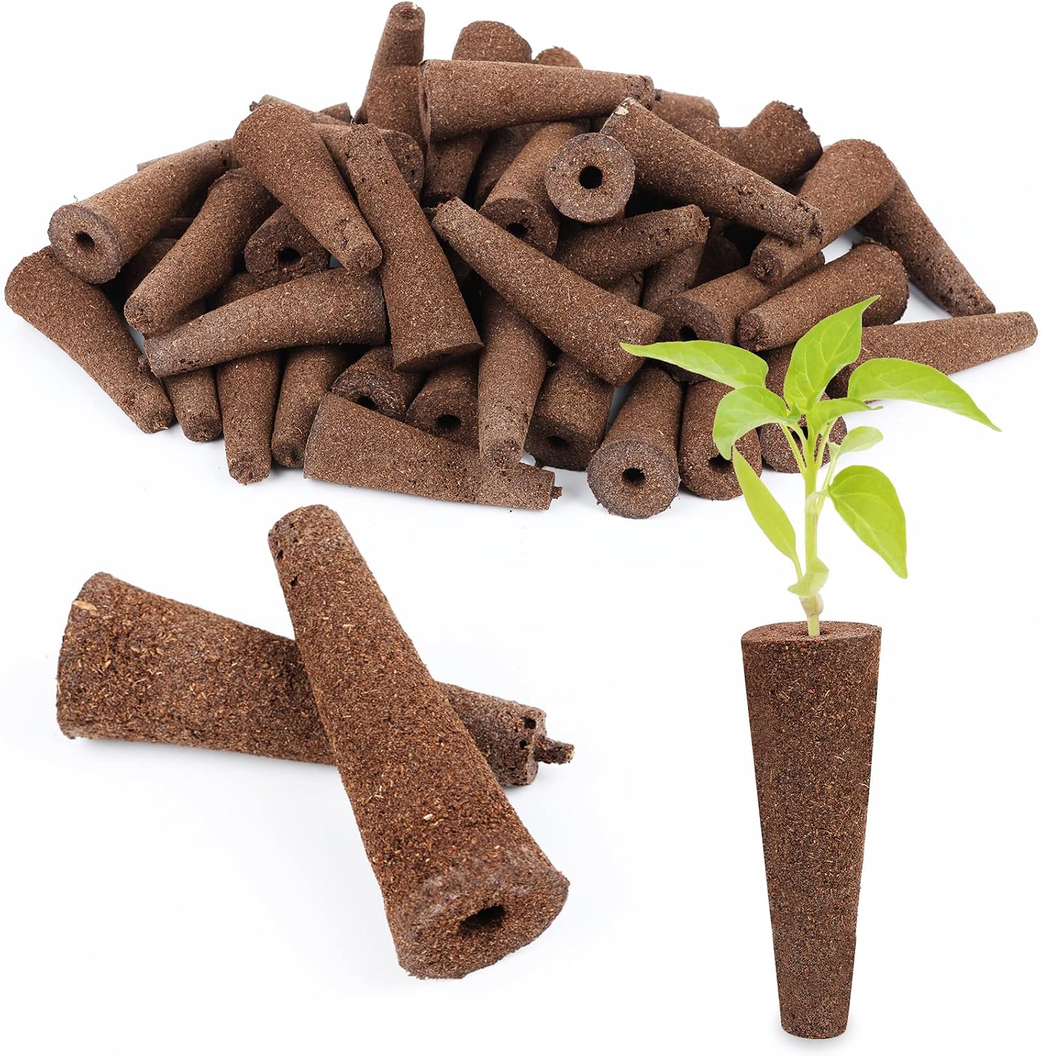 Amazon.com : VAIPI 150 Pack Grow Sponges Replacement Hydroponics Sponge ...