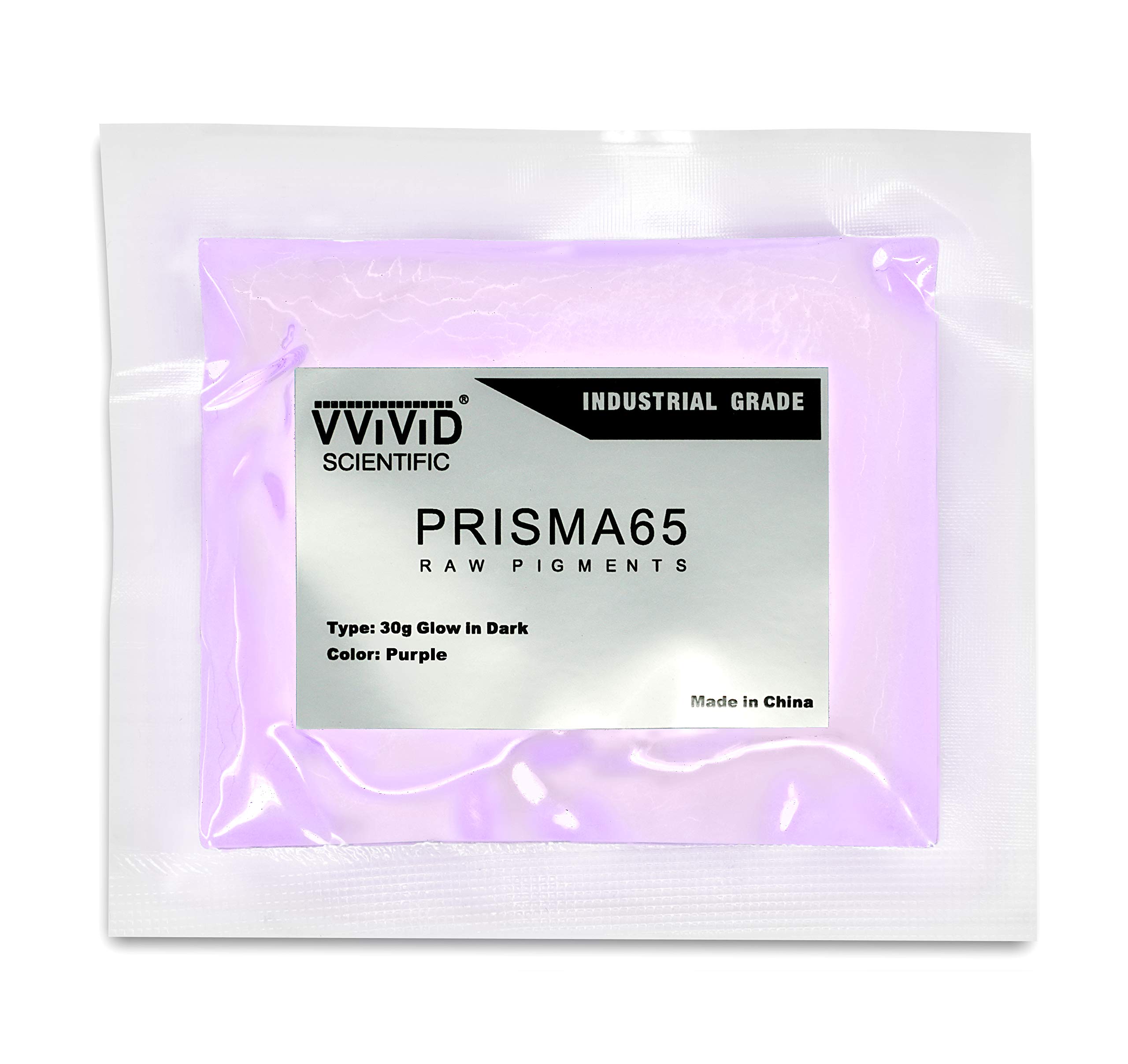 VViViD Purple Glow In The Dark Fine Pigment Powder 30g/1oz Packet (1 ...
