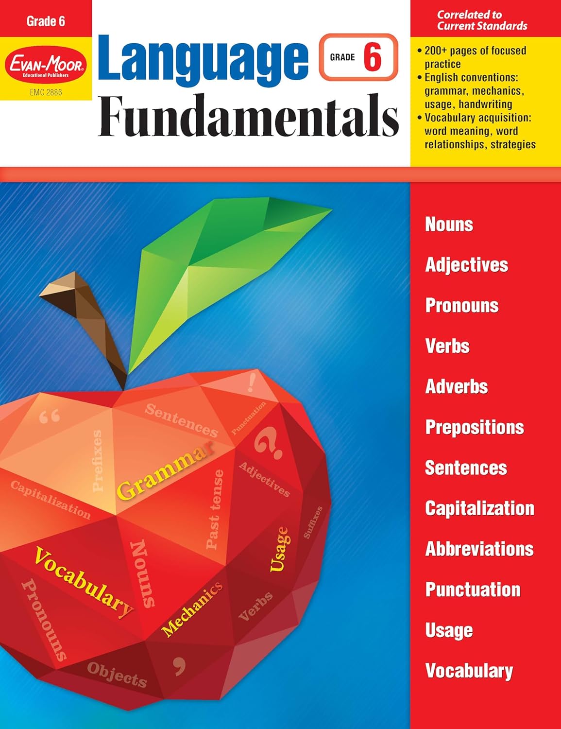 Evan-Moor Language Fundamentals, Grade 6, Teacher Reproducibles: Evan ...