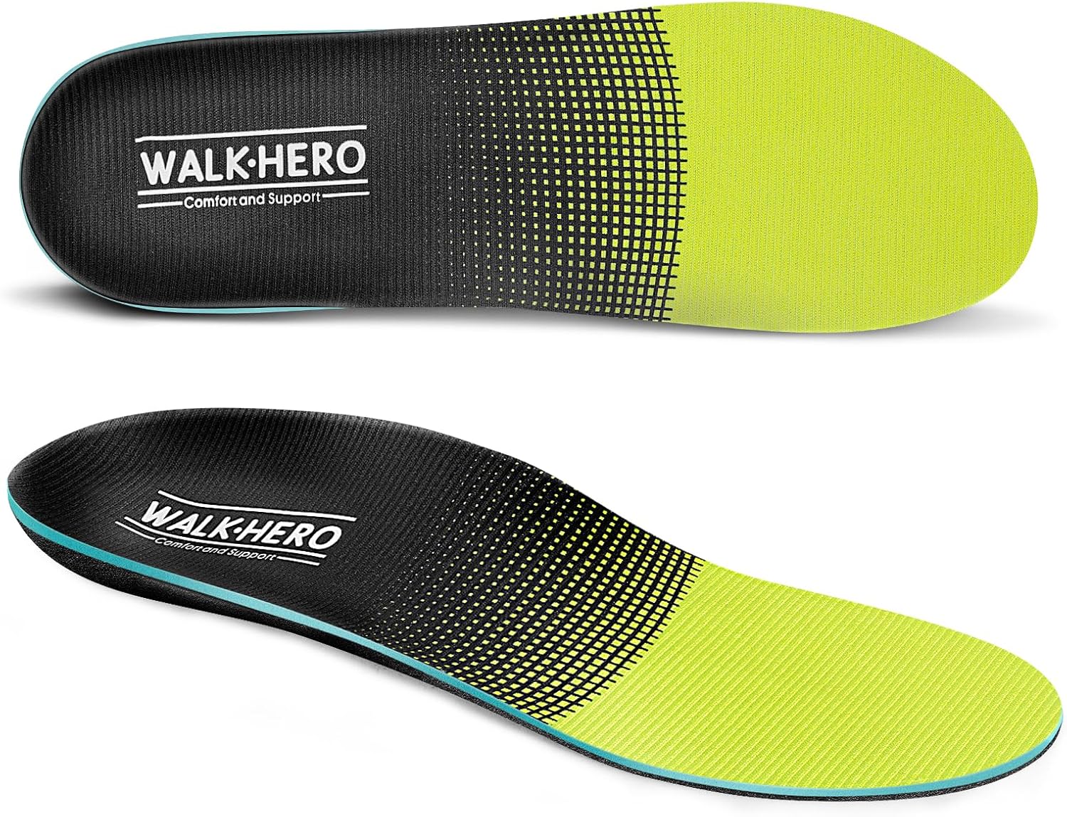 Amazon.com: Plantar Fasciitis Insoles Orthotics Arch Supports Inserts ...