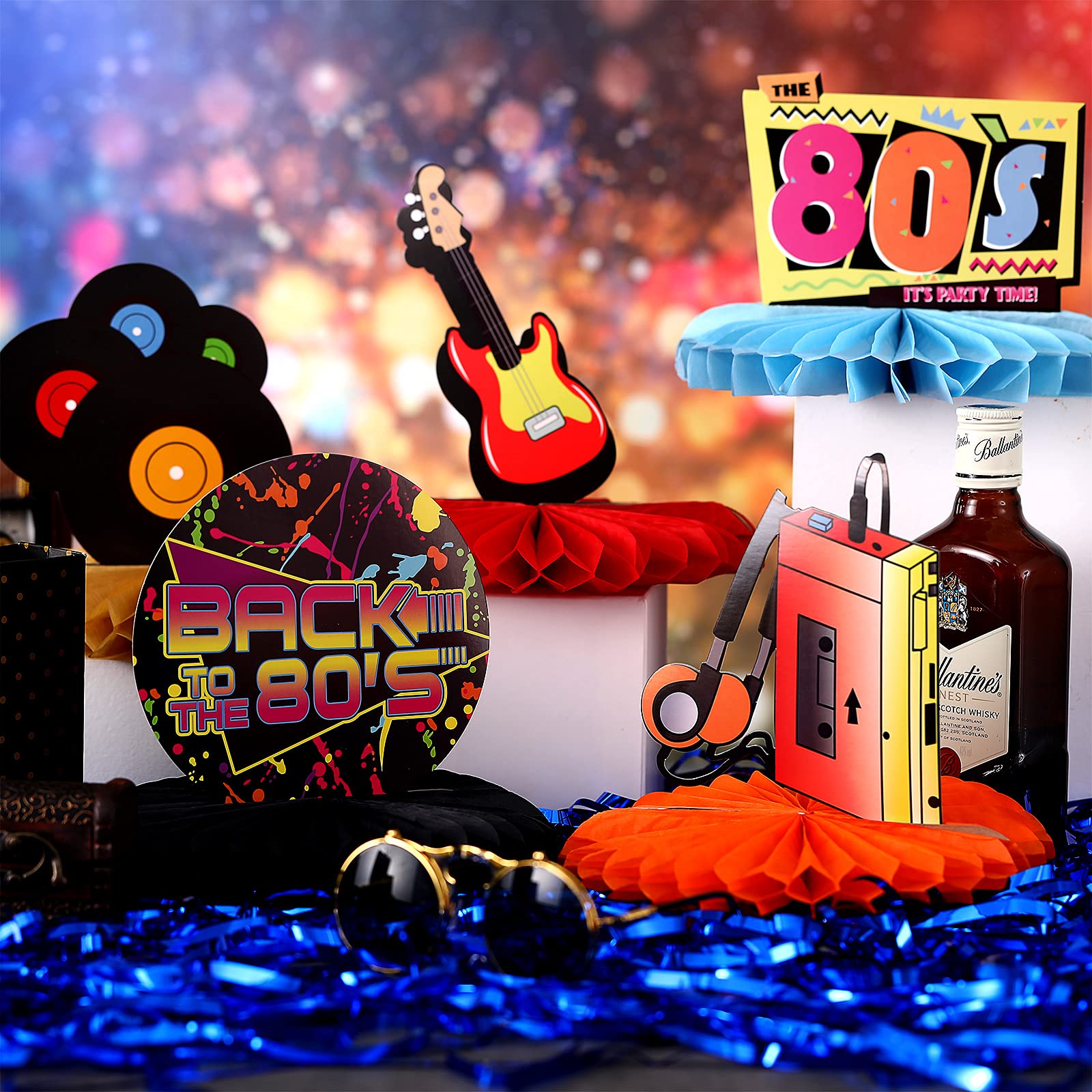 Buy 8 Pieces 1980s Honeycomb Centerpieces Table Topper 1980s Party ...