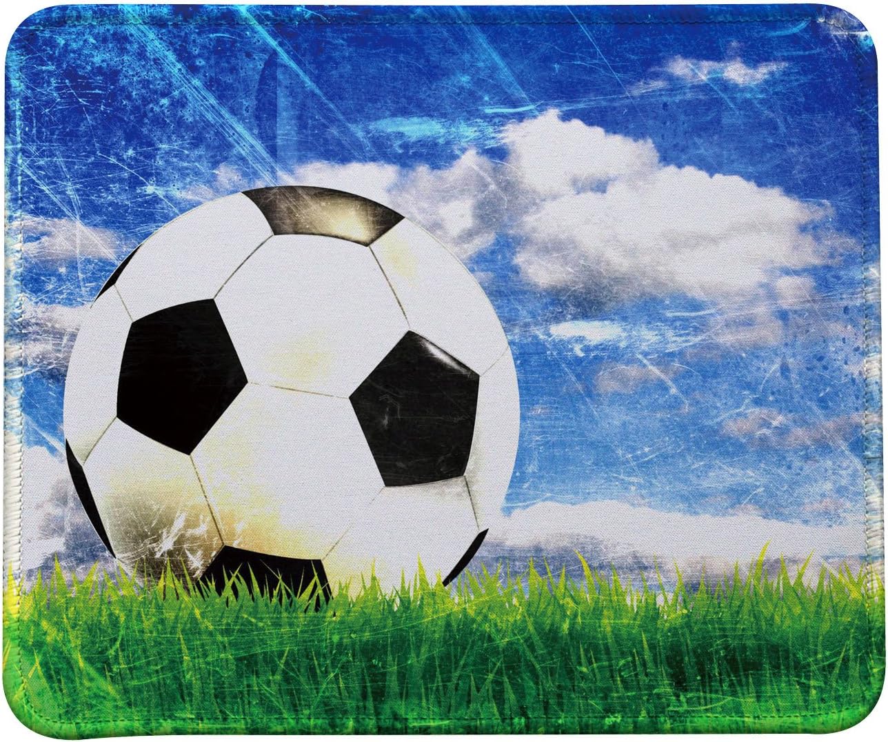 Amazon.com: 12x10 inch Soccer Mouse Pad for Boys, Sports-Themed Gaming ...