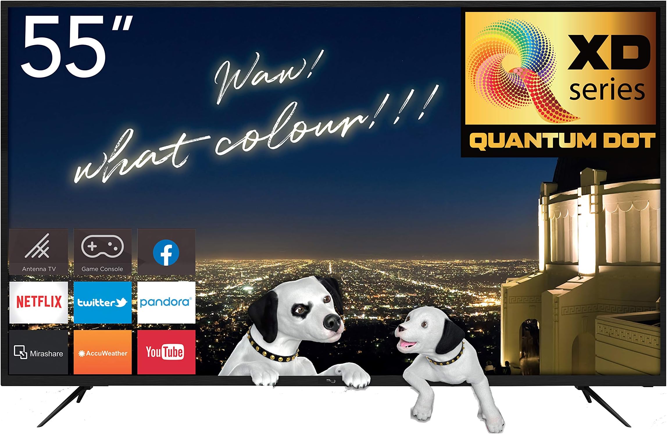 Amazon.com: RCA Smart 55-inch 4K UHD Quantum Dot Pixel LED HDTV, 3 HDMI ...