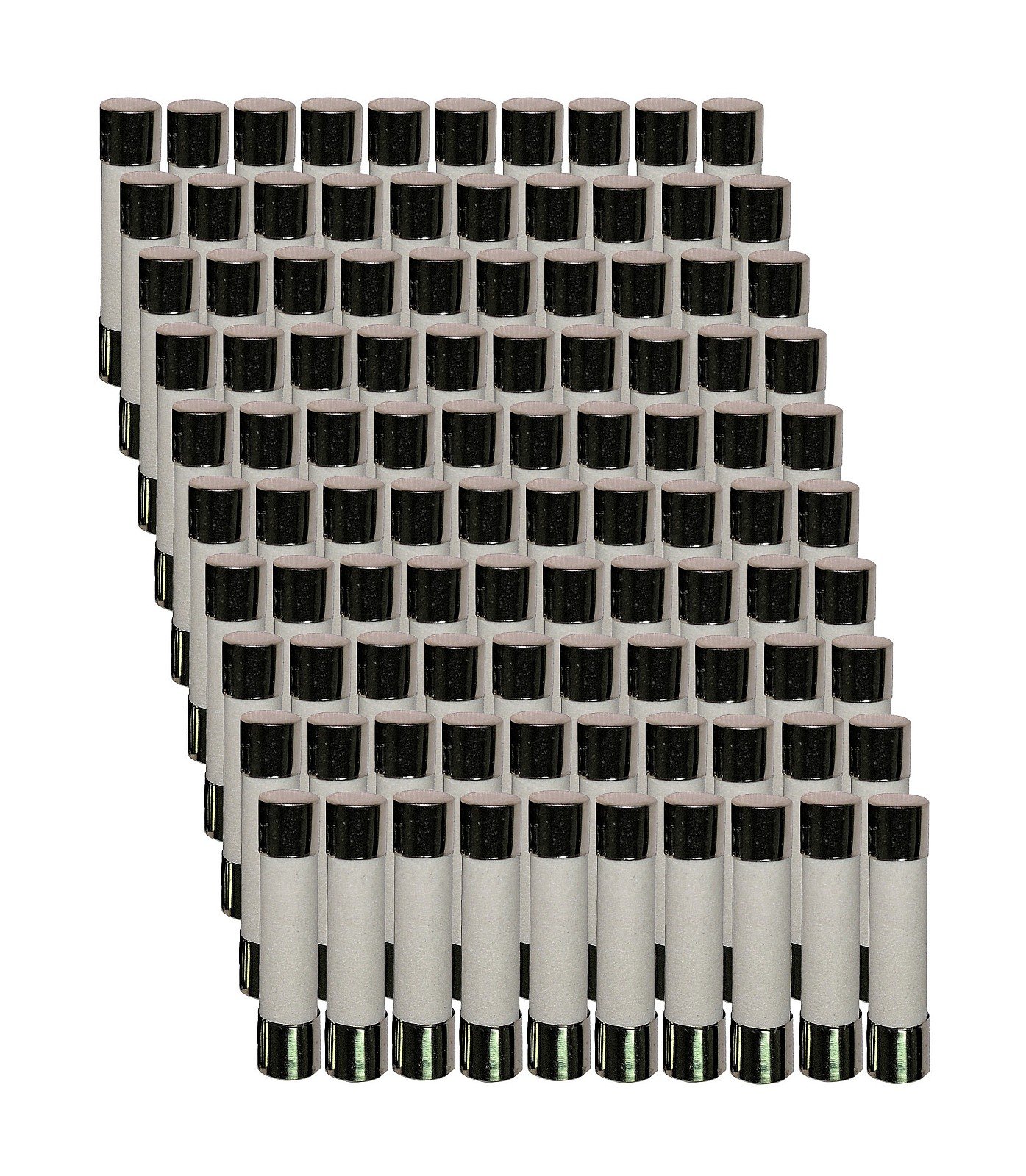 100 Qty. Divine Lighting MDA 15A Slow-Blow Ceramic Fuse 15 Amp 250v ...