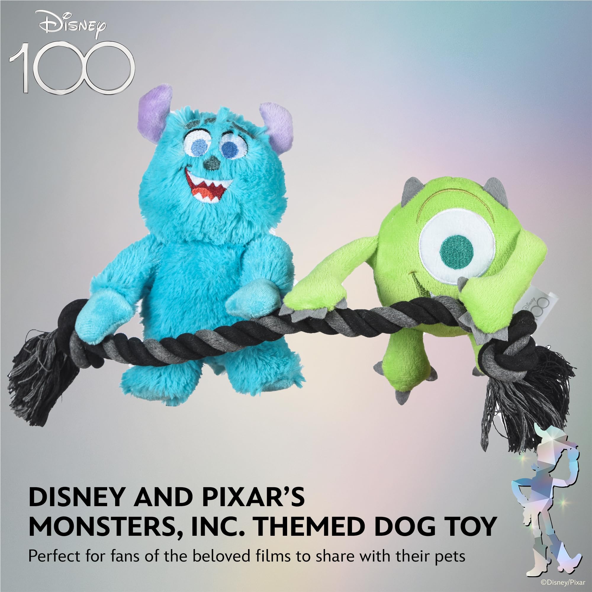 Snapklik.com : Disney For Pets Pixars Monsters, Inc Rope Pet Toy ...
