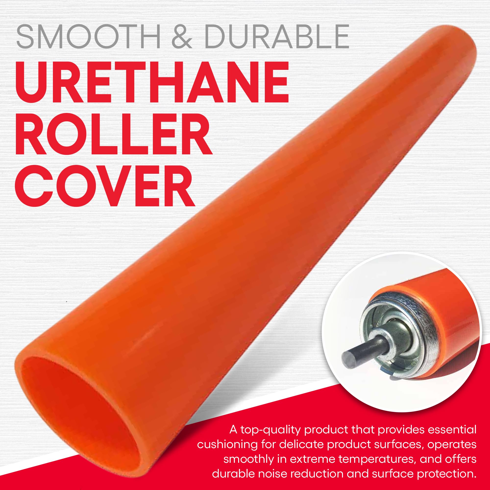 Polyurethane Roller Sleeves Polyurethane Idler Rollers | Urethane