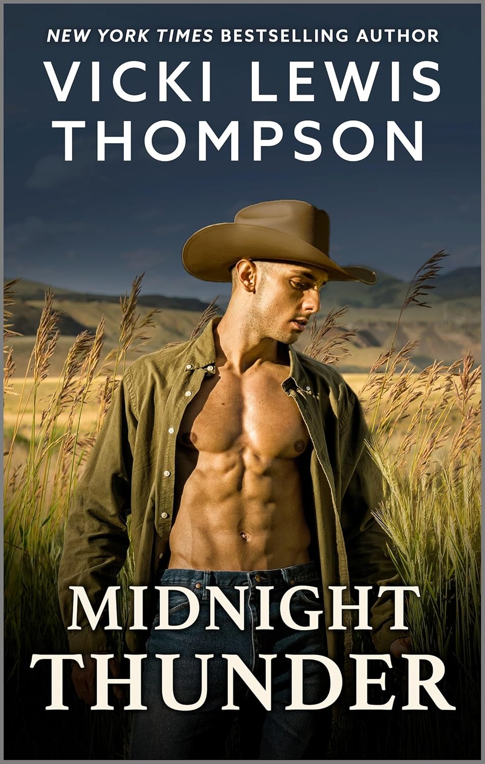 Midnight Thunder: A Spicy Cowboy Romance (Thunder Mountain Brotherhood ...