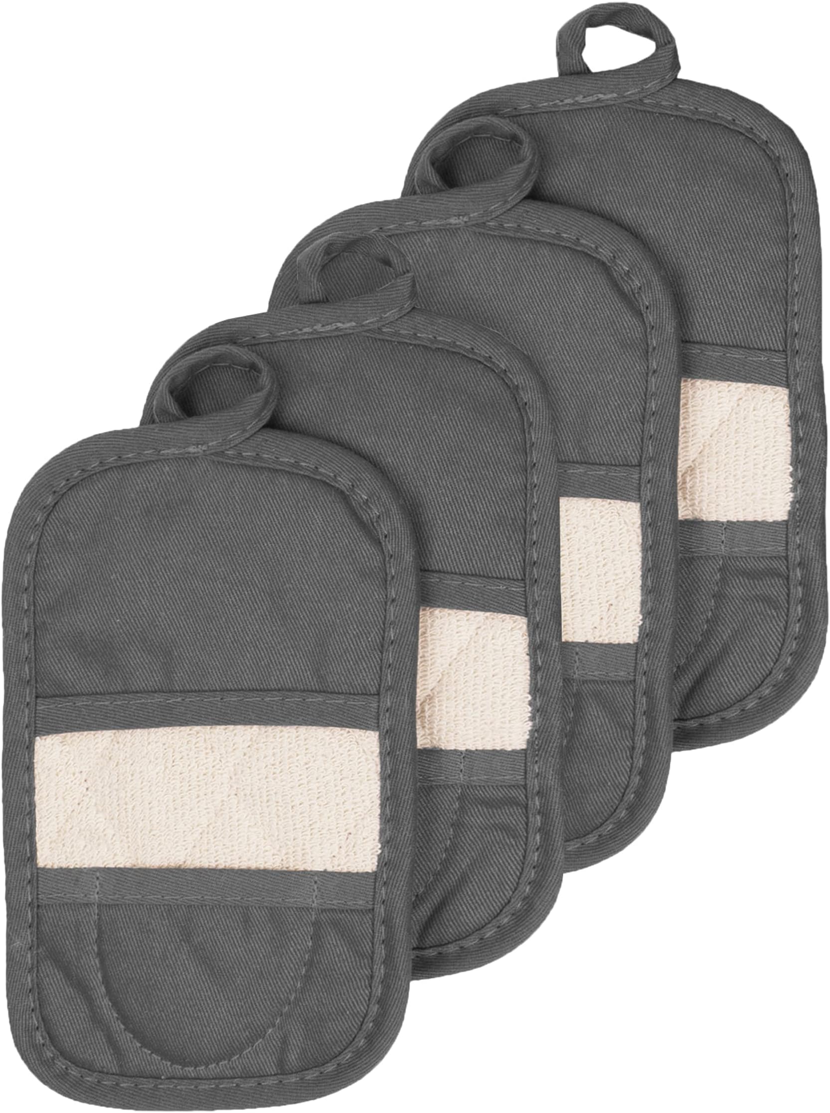 Amazon.com: KitchenAid KA GB Ribbed Soft Silicone Pot Grabber 2-Pack ...