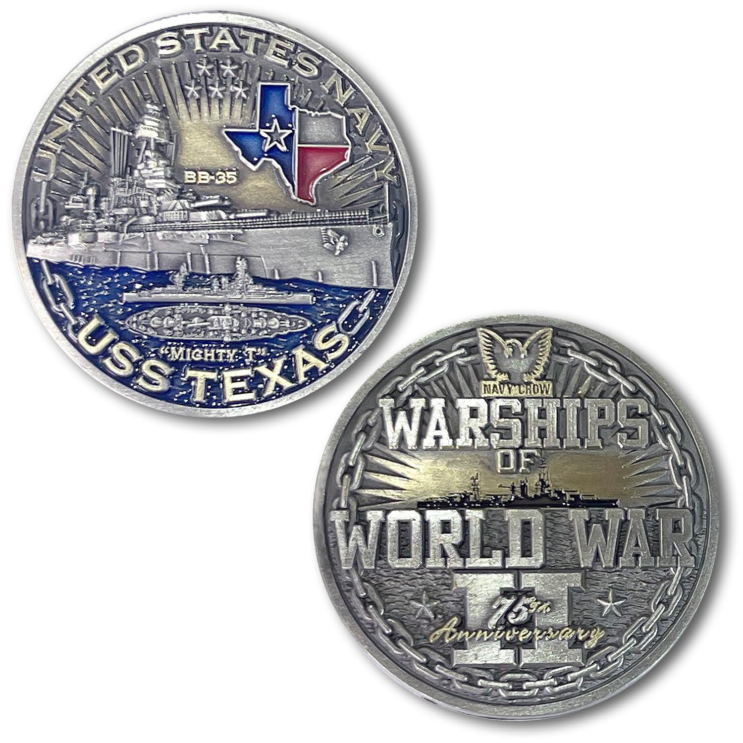 Amazon.com: USS Texas BB-35 Battleship Warships of World War 2 ...