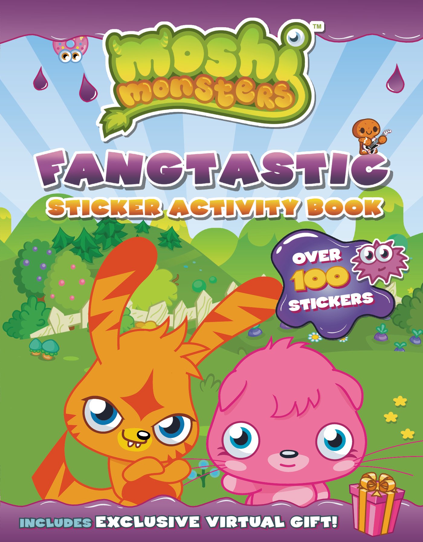 Fangtastic Sticker Activity Book (Moshi Monsters): Grosset & Dunlap ...