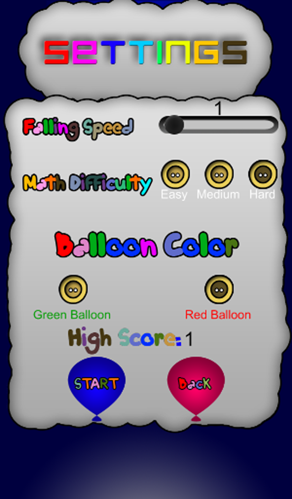 Balloon Math: Addition - App on Amazon Appstore