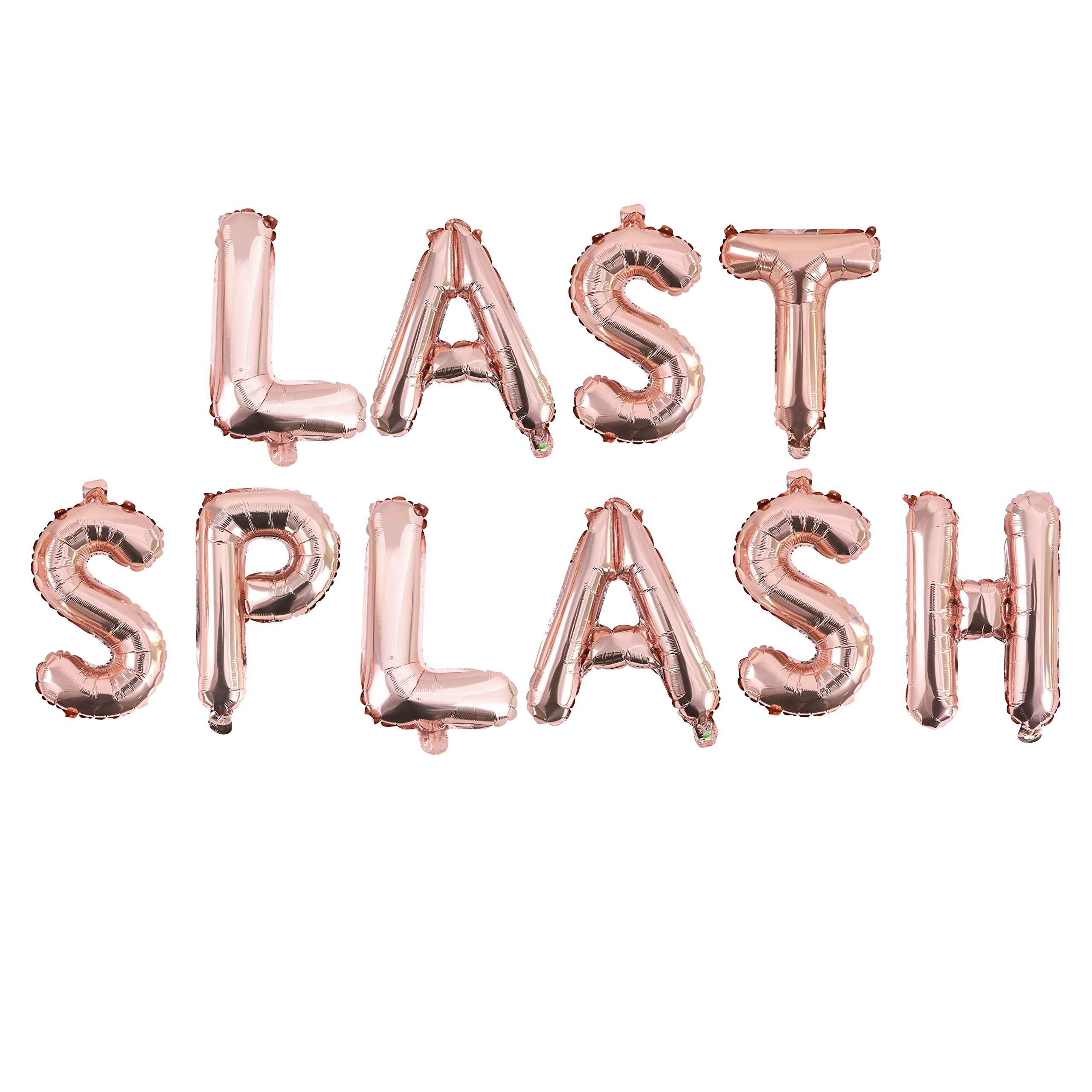Amazon.com: VAVAYAO 16 Inch Last Splash Balloon Banner - Bachelorette ...