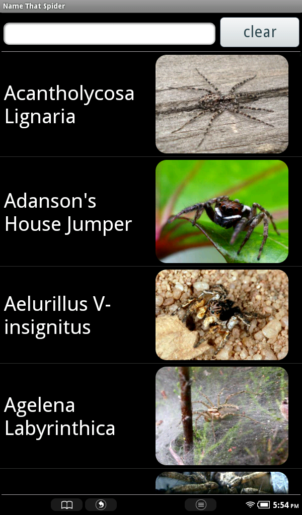 Spider Species Trivia Quiz - App on Amazon Appstore
