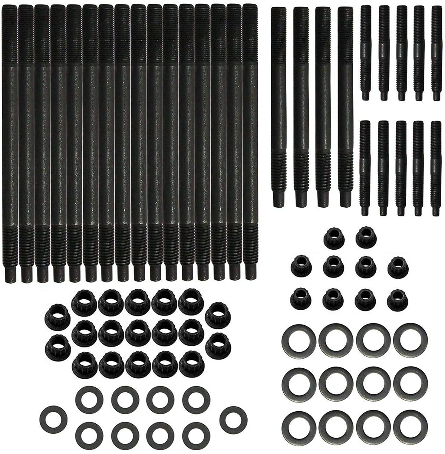 Chevy LS Head Bolts Cylinder Head Stud Kit For Chevy LS1/LS6/LS2/LQ9 ...