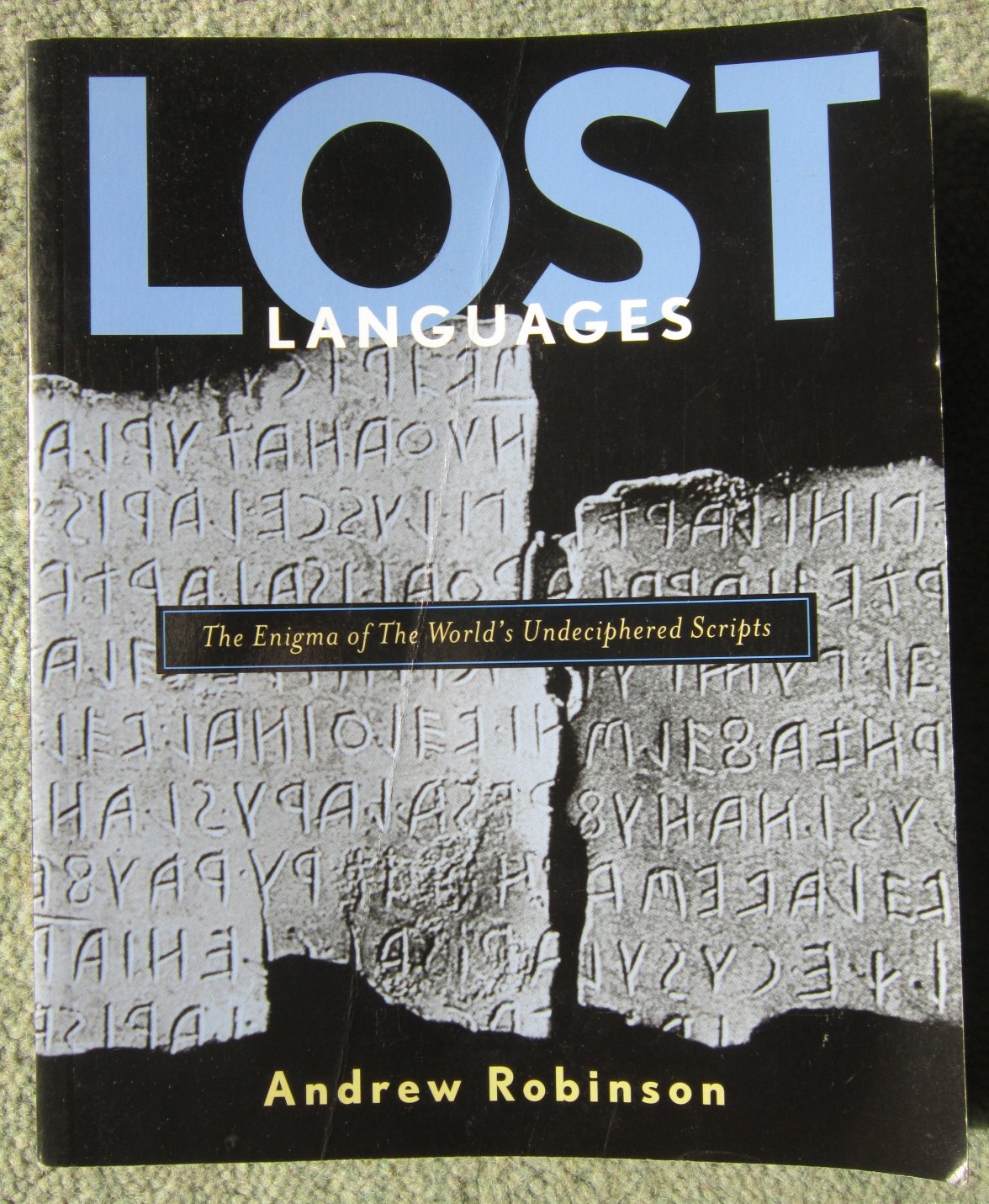 Lost Languages the Enigma of the World's Undeciphered Scripts: Robinson ...