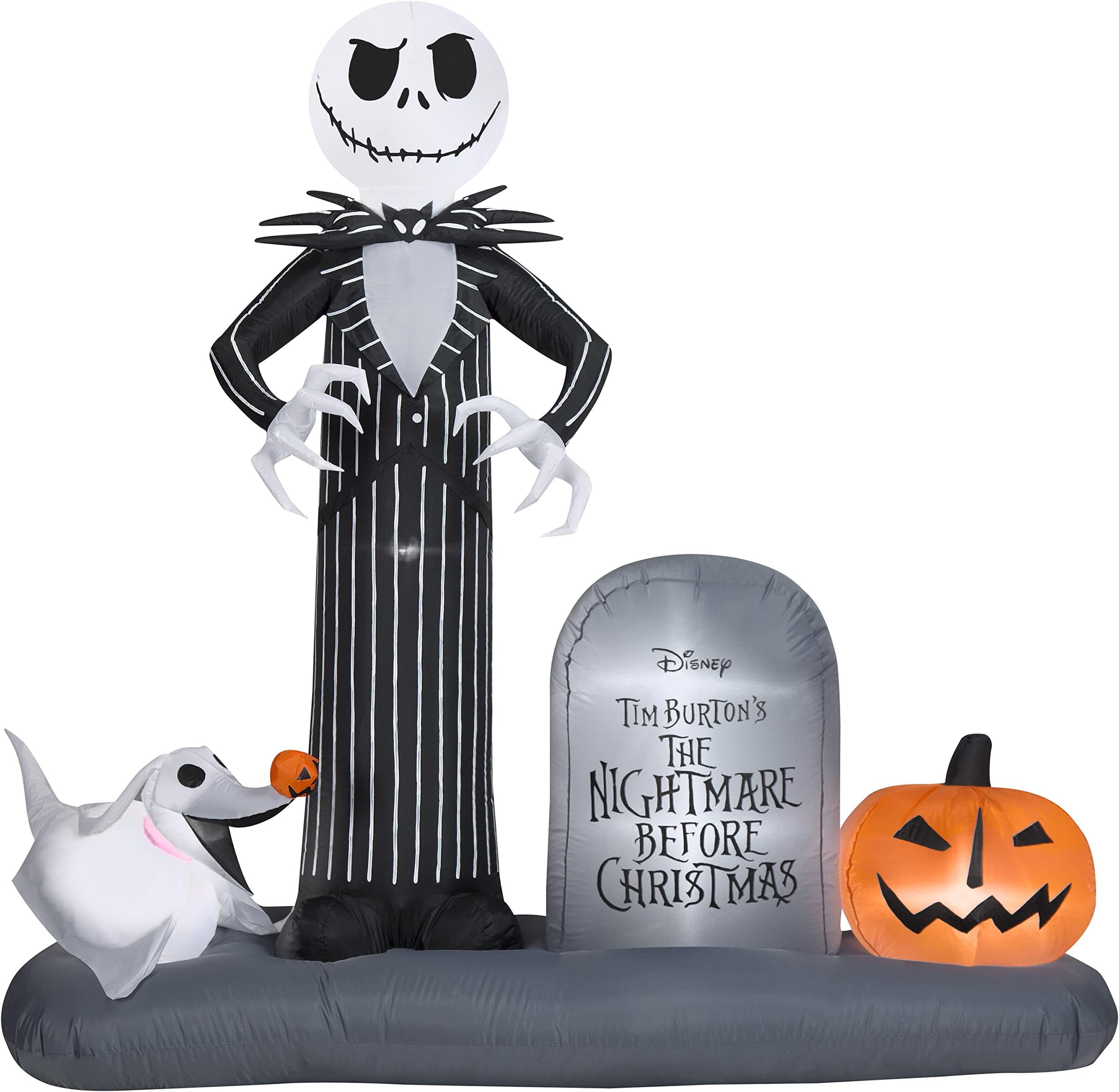 Amazon.com: Airblown Inflatable Jack Skellington Nightmare Before ...
