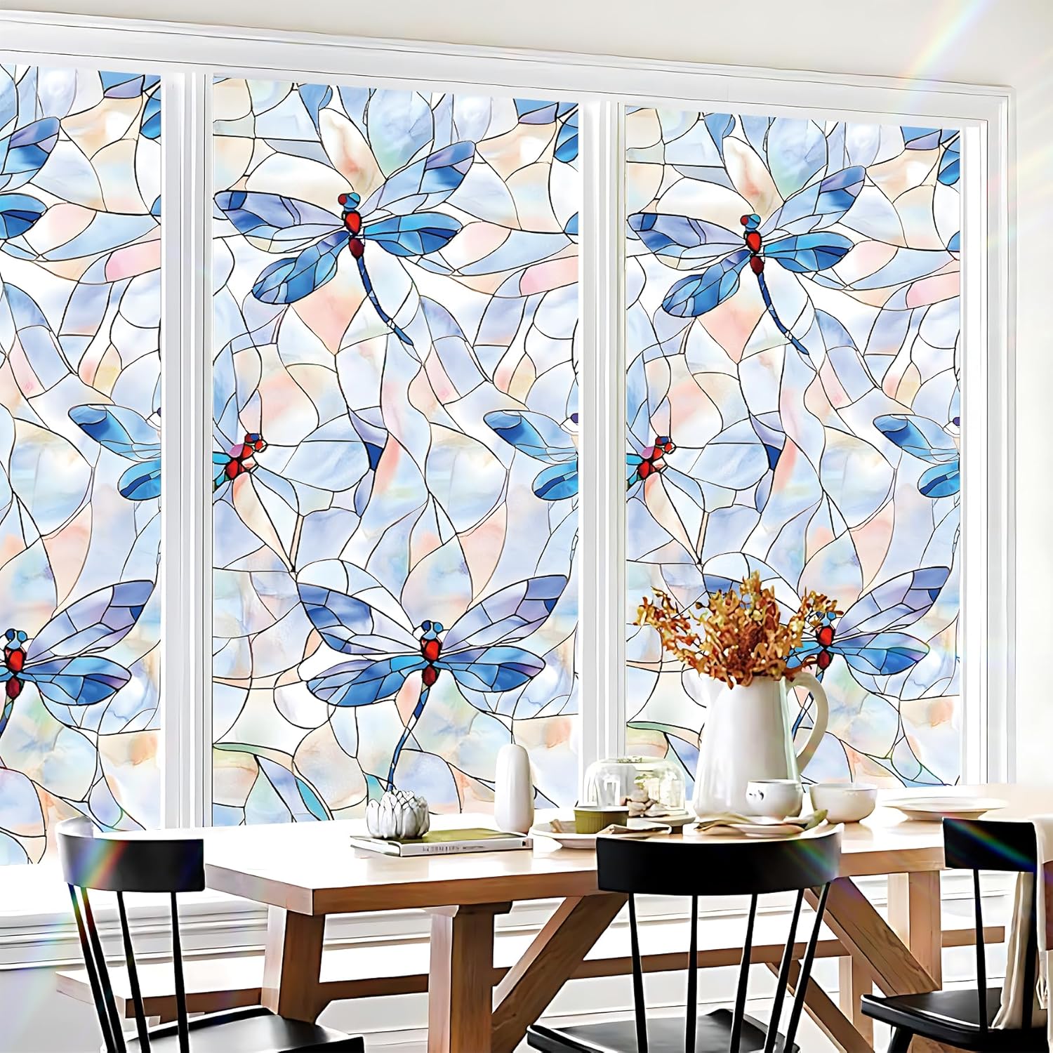 Amazon.com: Window Privacy Film Frosted Glass Window Sticker Window ...