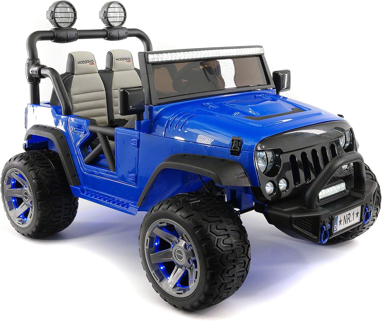 Moderno Kids Trail Explorer 12V Power Children Ride-On Car Truck with R ...