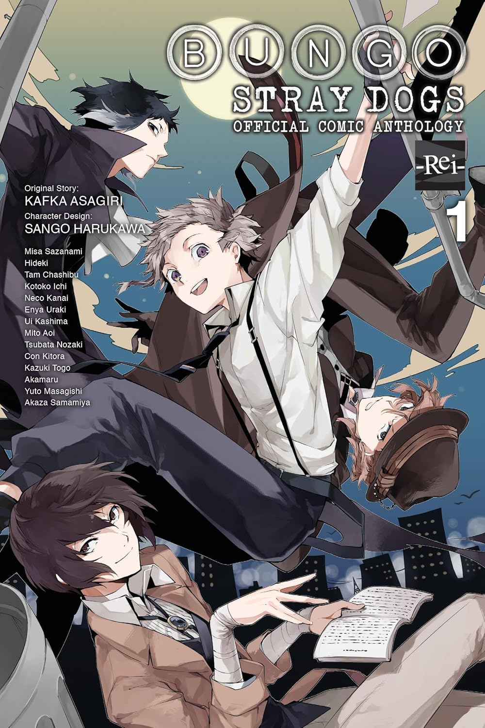 Bungo Stray Dogs: The Official Comic Anthology, Vol. 1 (Volume 1): Asagiri, Kafka, Harukawa ...