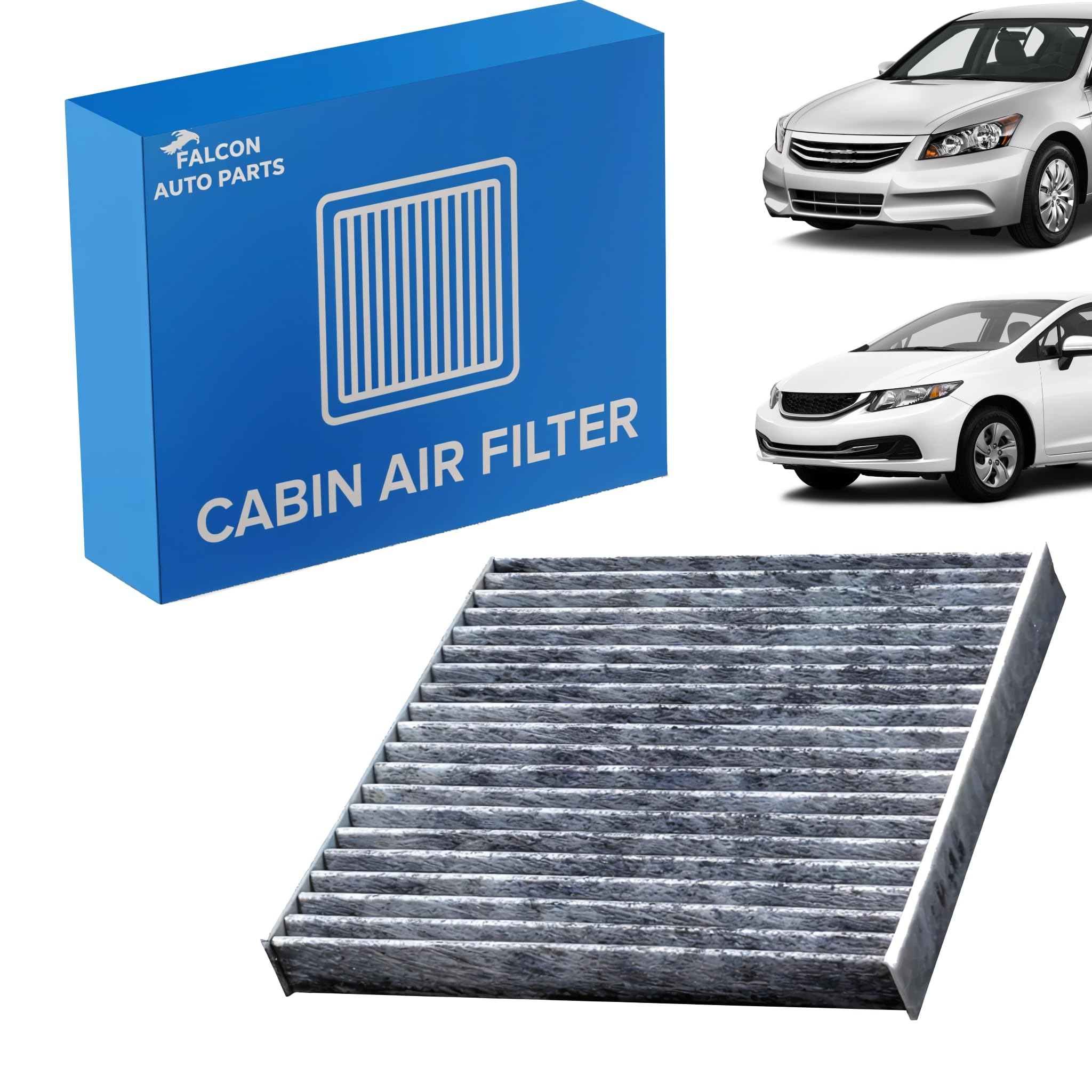 Amazon.com: Falcon CF10134 Cabin Air Filter for Honda Accord Civic CR-V ...