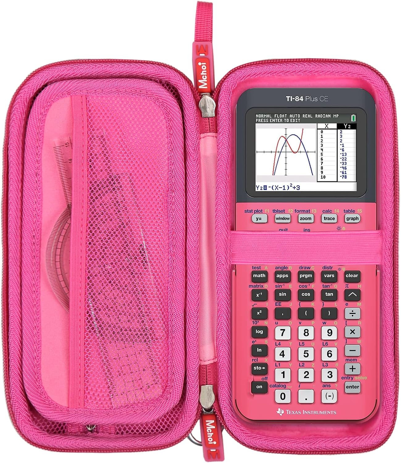 Amazon.com: Mchoi Hard Case Suitable for Texas Instruments TI-84 Plus ...