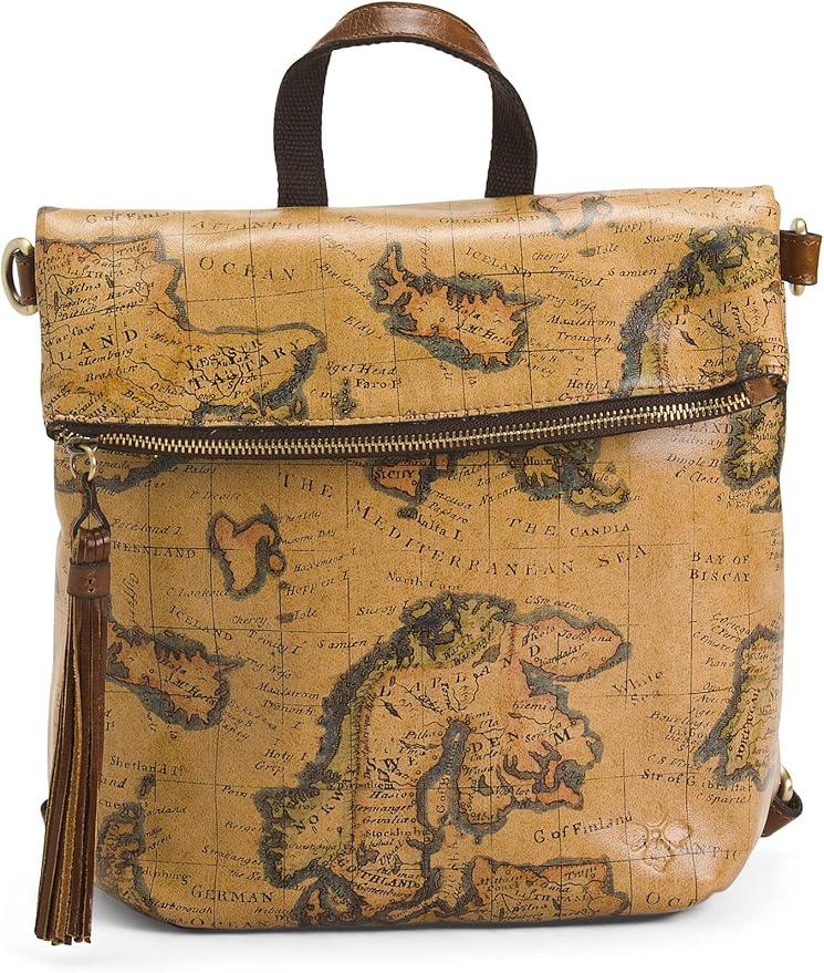 Amazon.com | Patricia Nash Luzille Backpack European Map One Size ...
