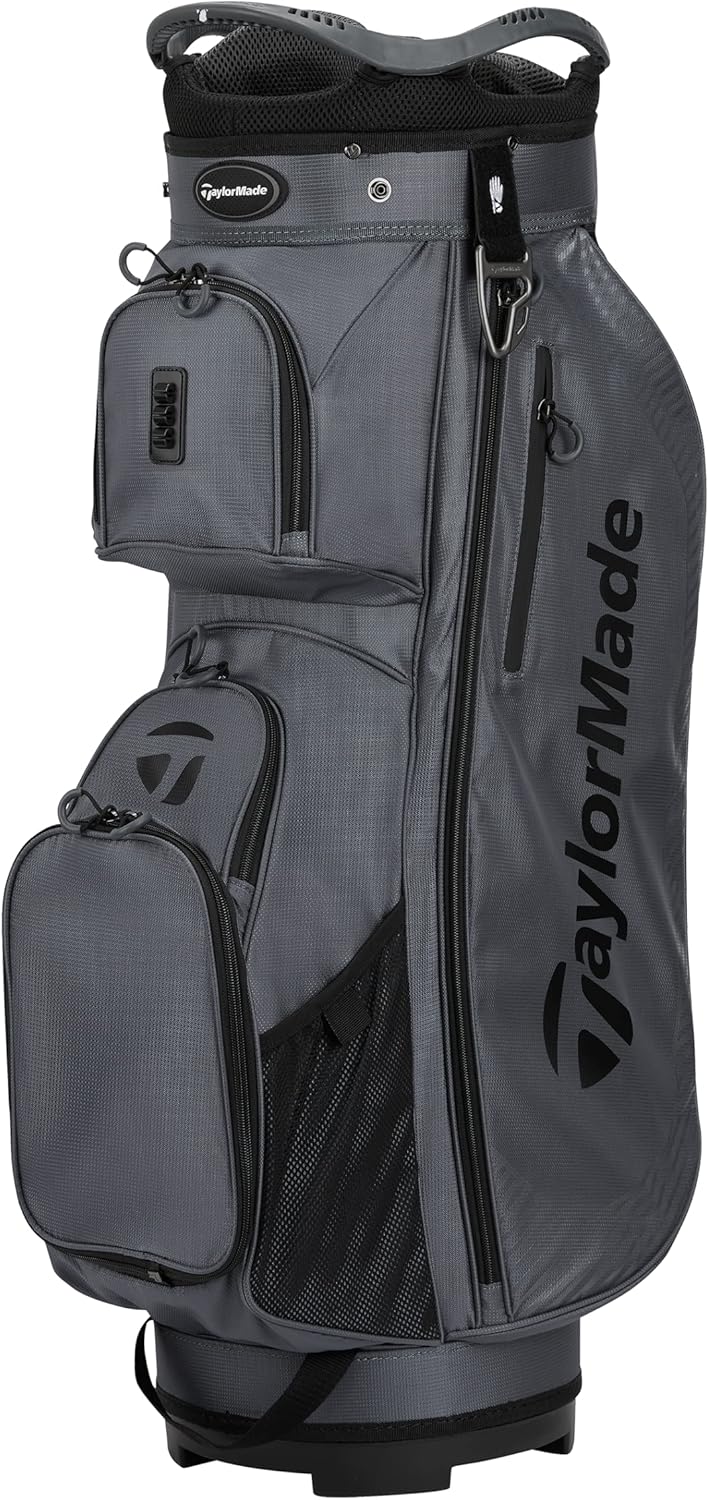 TaylorMade 2023 Pro Cart Bag (Charcoal) : Amazon.co.uk: Sports & Outdoors