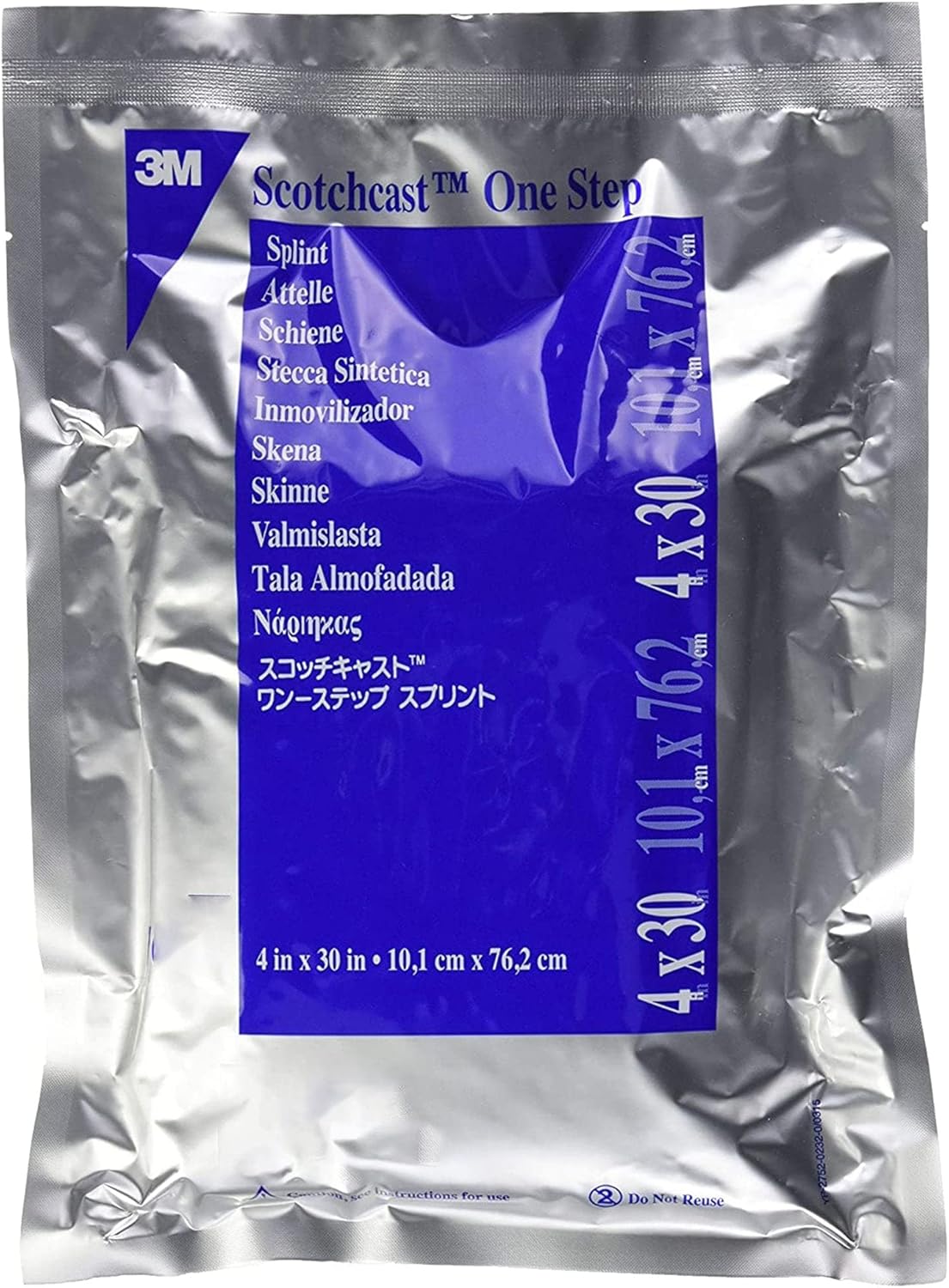 Amazon.com: 3M Scotchcast Quick Step Double Sided Felt Padded Splint, 4 ...