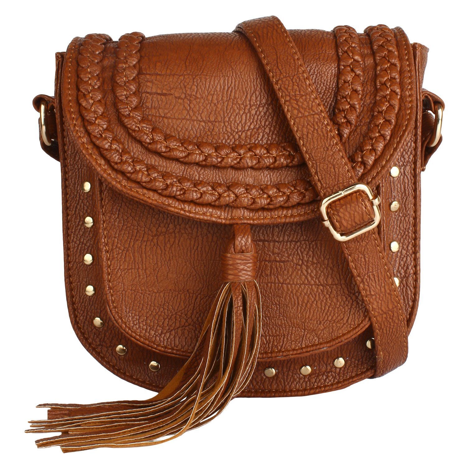 Sakwoods Women Pu Rust Sling Bag : Amazon.in: Fashion
