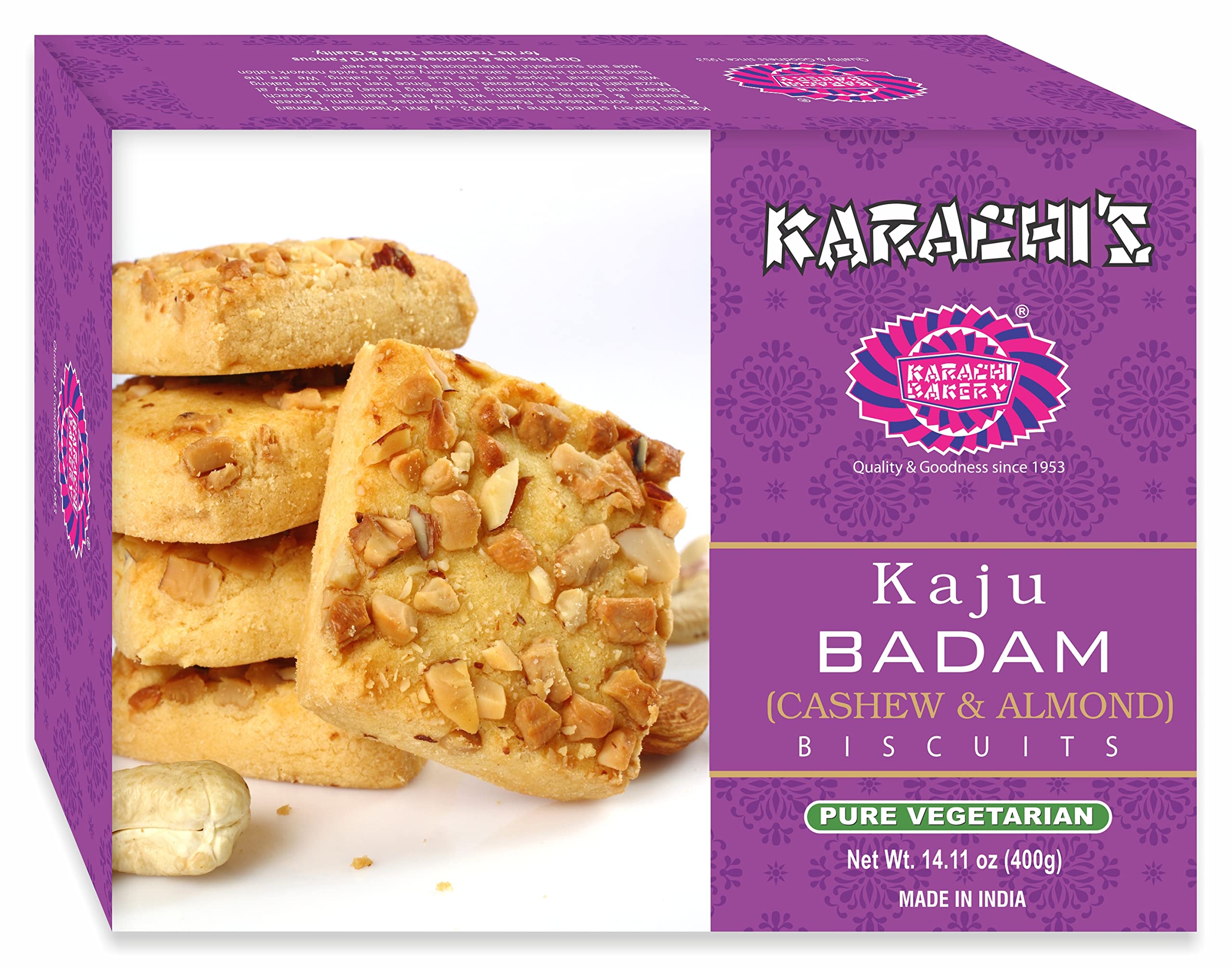 Karachi Bakery Kaju Badam Biscuit 400g | Desertcart INDIA