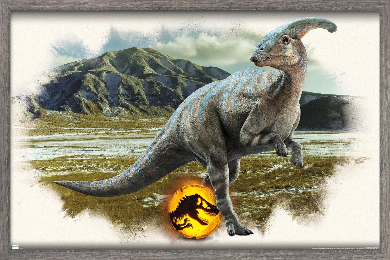 Parasaurolophus Jurassic Park 3