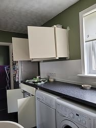 Rust-Oleum Off White Kitchen Cupboard Paint in Matt Finish - Steamed ...
