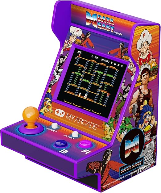 Amazon.com: MY ARCADE Data East Hits Pico Player - 3.75" Fully Playable ...