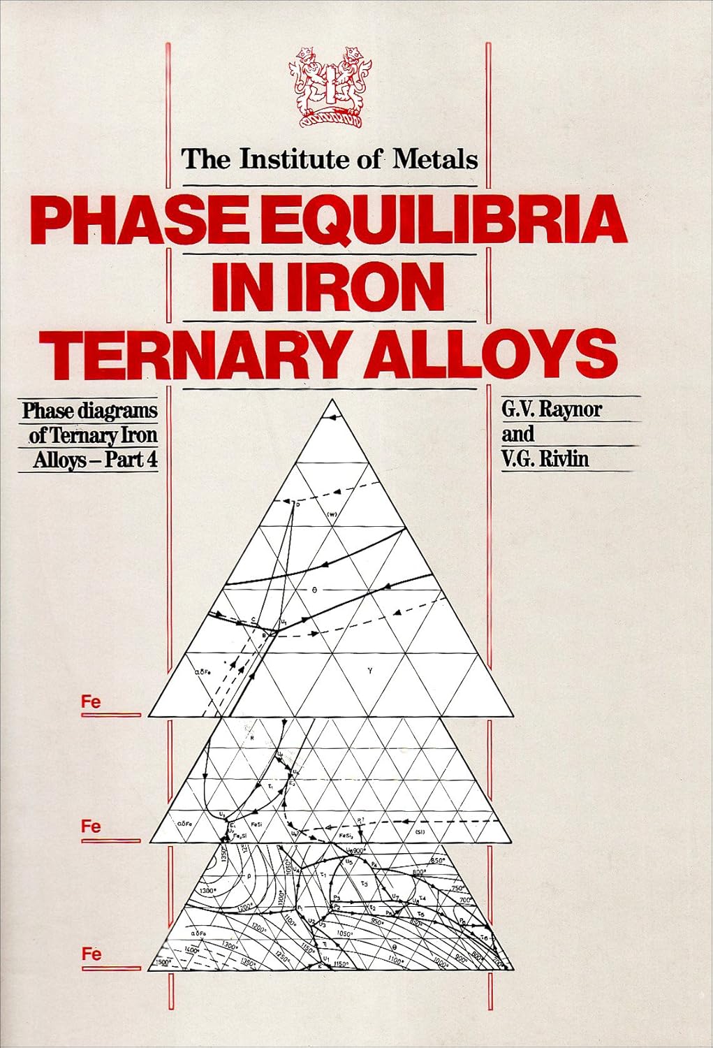 Phase Equilibria in Iron Ternary Alloys (matsci): Raynor, G.V ...