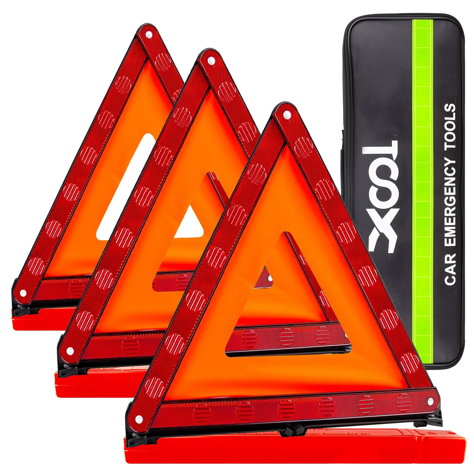 Snapklik.com : XOOL Warning Triangle, Emergency Warning Triangles For ...