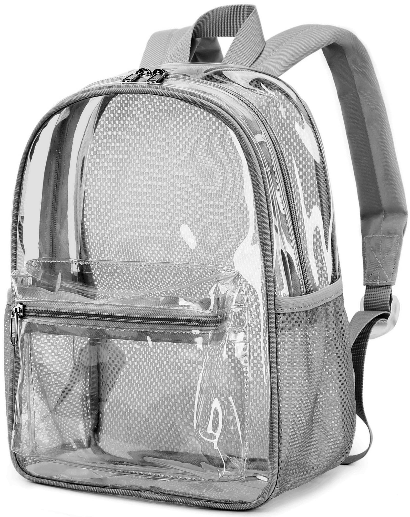 Snapklik.com : Clear Mini Backpack For Stadium Events Approved 12x12x6 ...