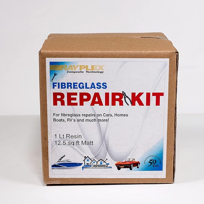 Amazon.com: Fiberglass Repair Kit Quart : Tools & Home Improvement