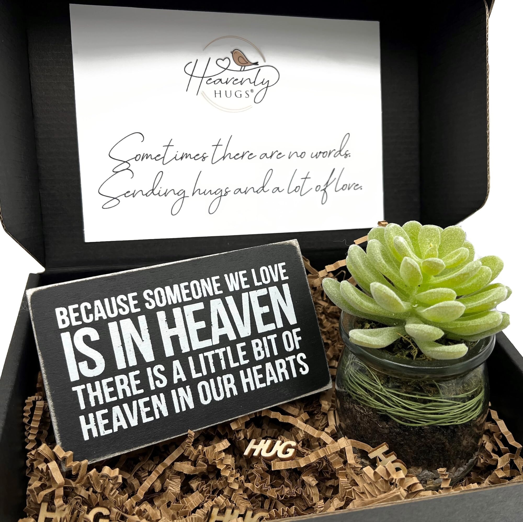 Amazon.com: Heavenly Hugs Condolence Gift Basket for Loss, Care Package ...