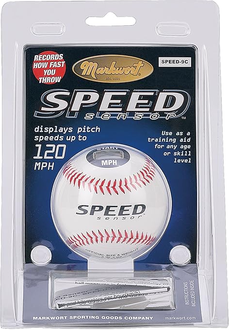 Markwort Speed Sensor White Cover 9-Inch Baseball : Baseball With ...