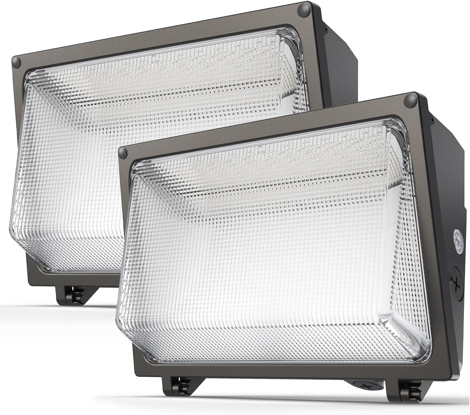 Maxxima LED Outdoor Wall Light - Black Coach Light Fixture with Clear ...