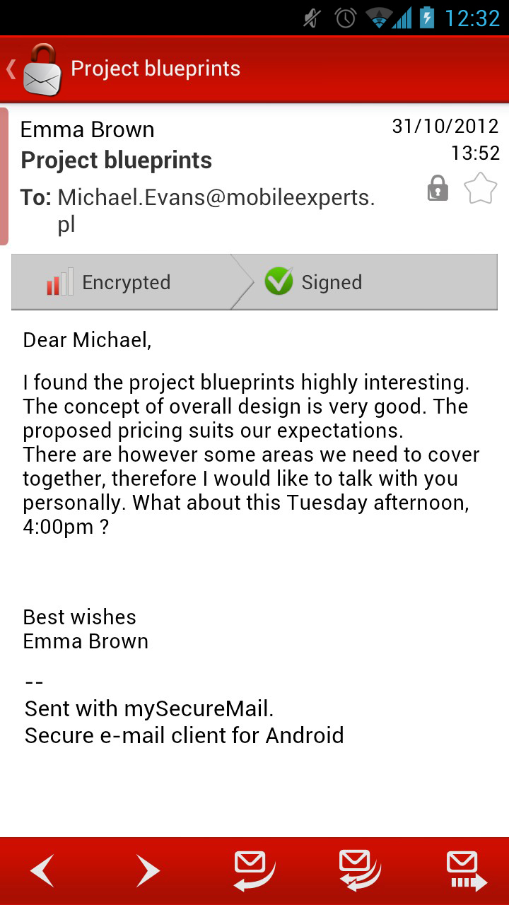 my Secure Mail - email client - App on Amazon Appstore
