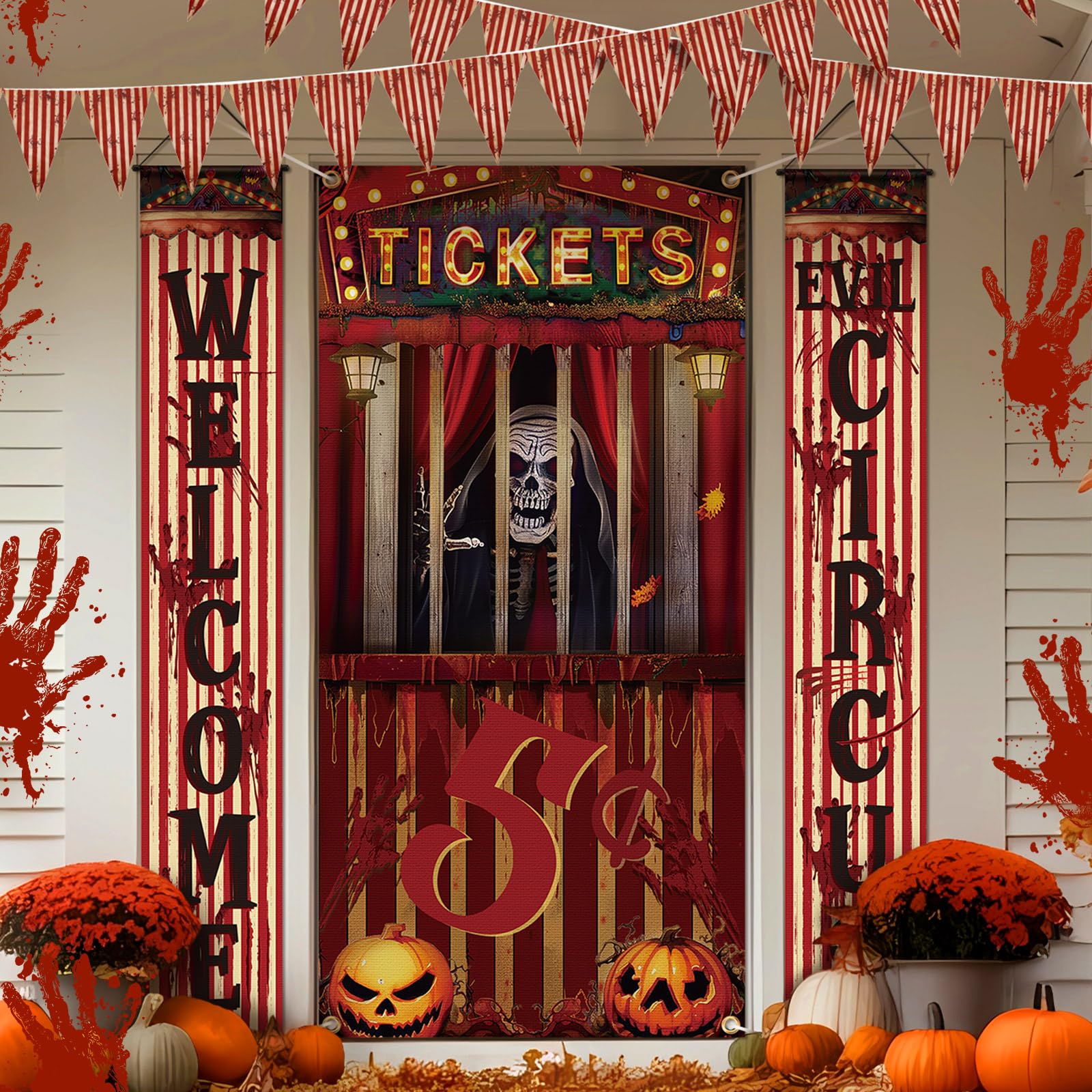 Carnival Haunted House Decorating Ideas